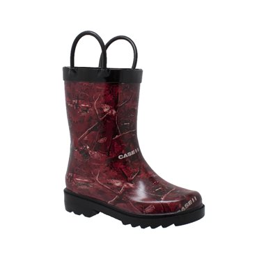 Toddler's Big Red Rubber Boots Red - Walmart.com