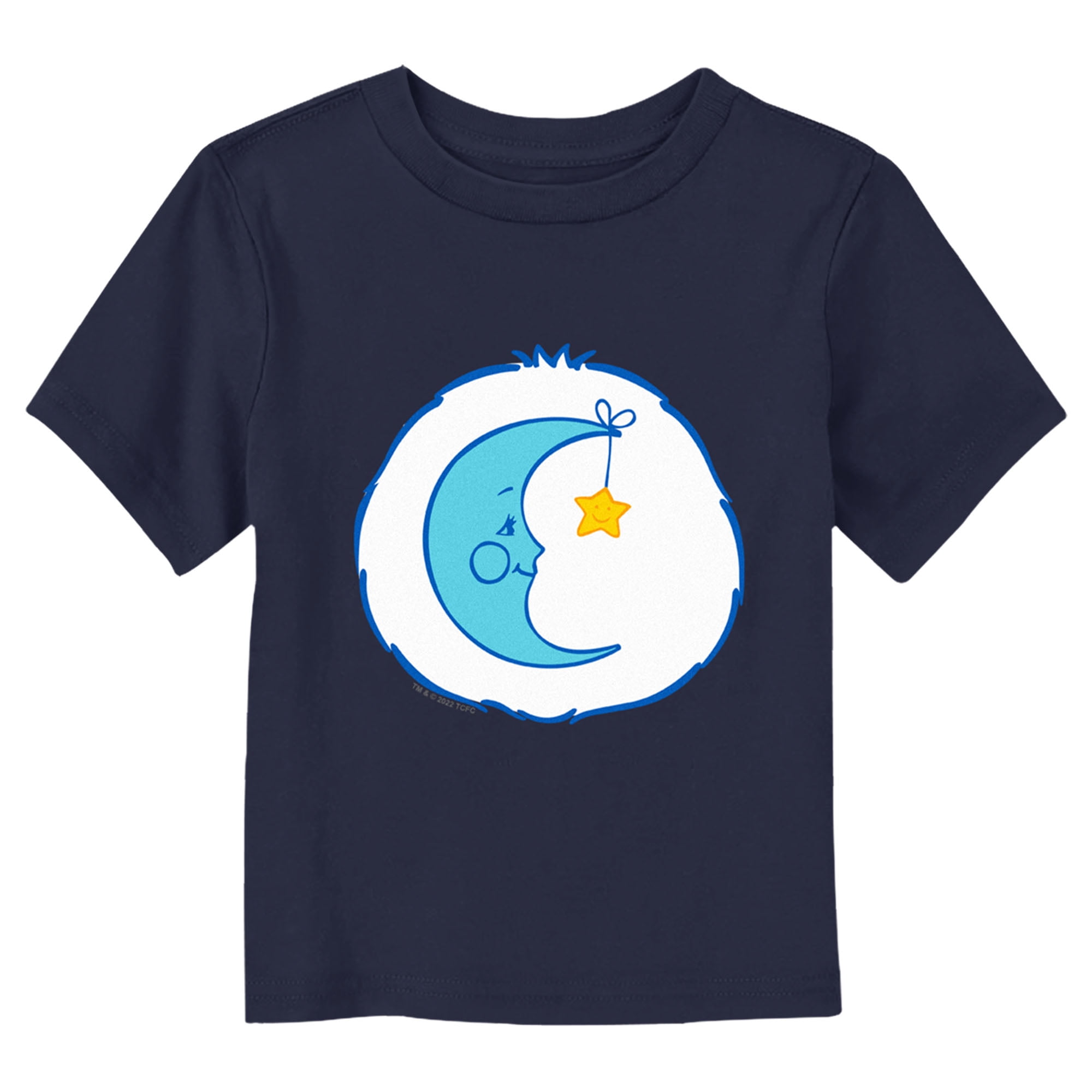 Toddler's Care Bears Bedtime Bear Smiling Moon Costume Graphic Tee Navy ...