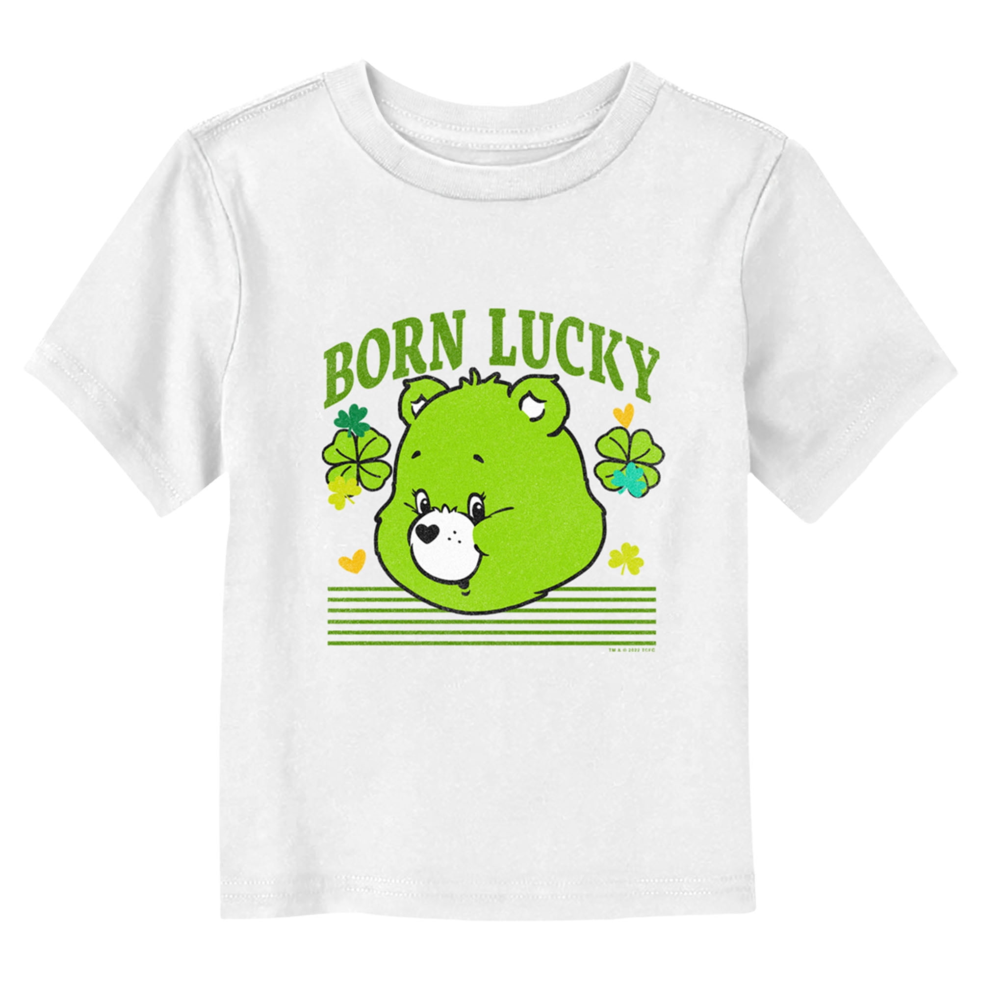 Toddler's Care Bears St. Patrick's Day Good Luck Bear Clover Graphic ...