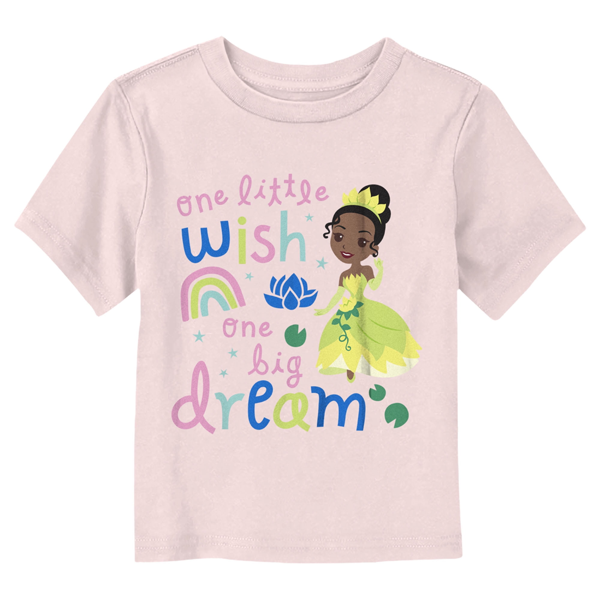 Toddler's Disney One Big Dream Tiana Graphic Tee Light Pink 5T ...