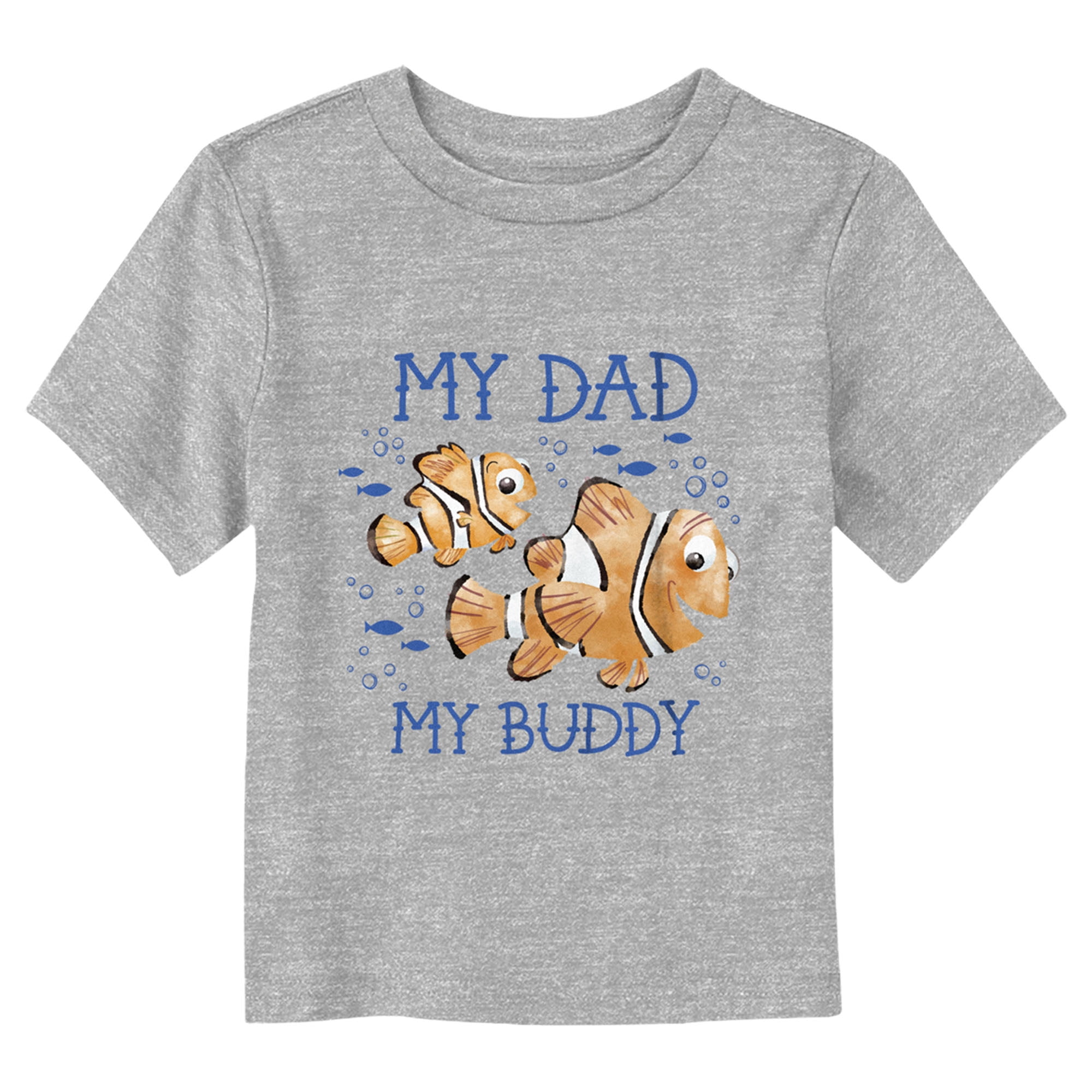 Toddler's Finding Nemo Marlin My Dad My Buddy Graphic Tee Athletic ...