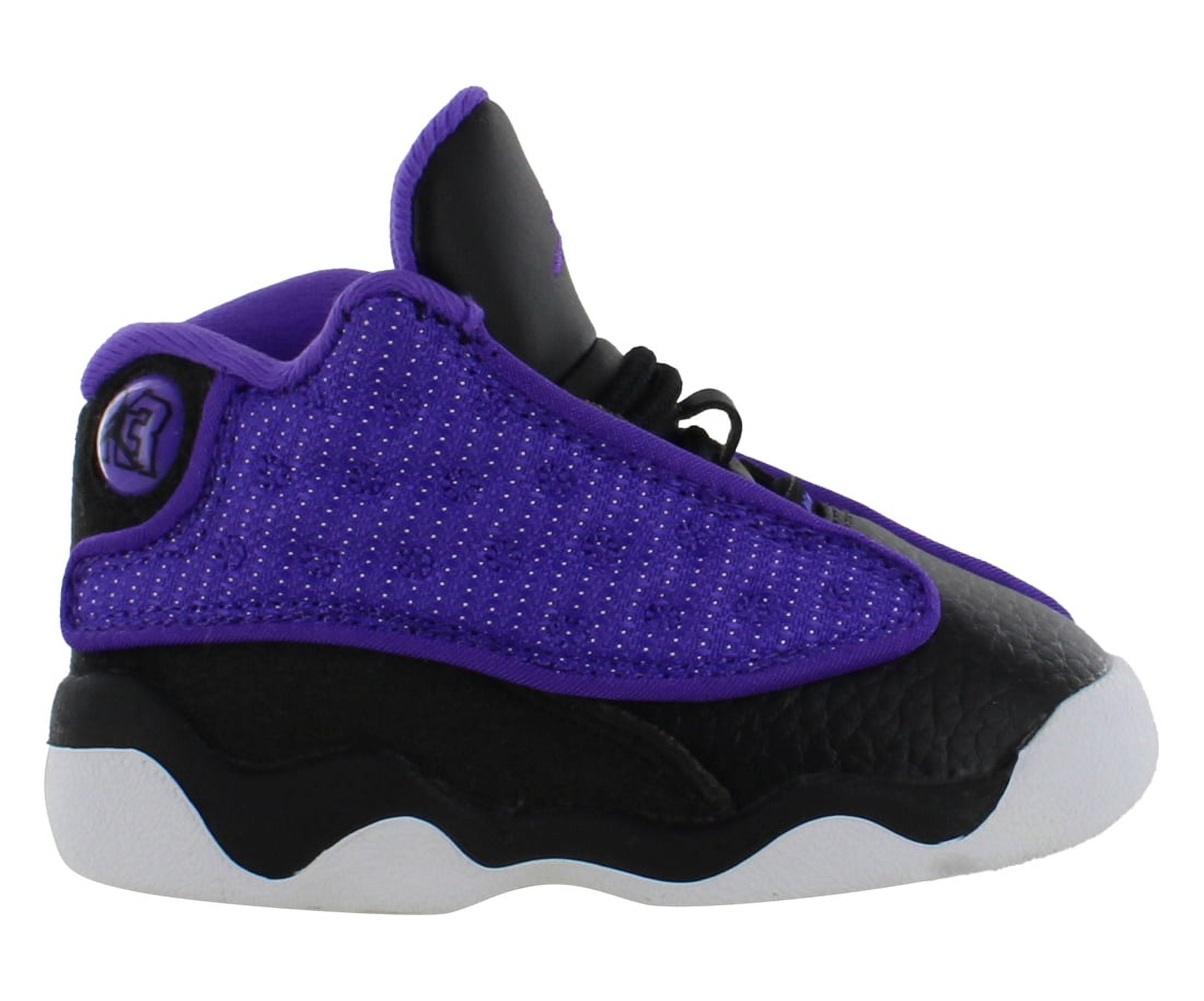 Toddler's Jordan 13 Retro Purple Venom/Black-White (FD4647 501) - 5 ...