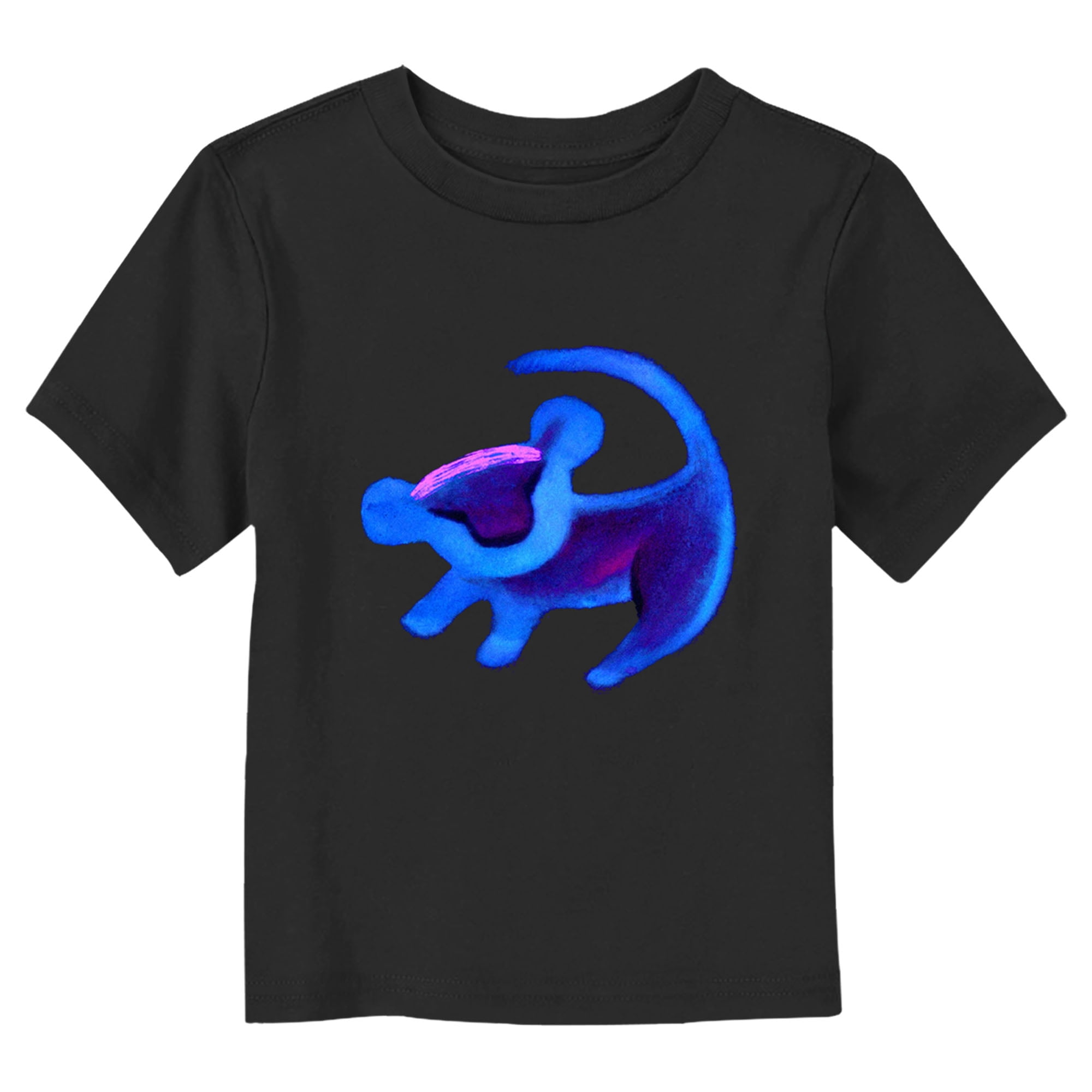Toddler's Lion King Simba Cave Drawing Graphic Tee Black 5T - Walmart.com