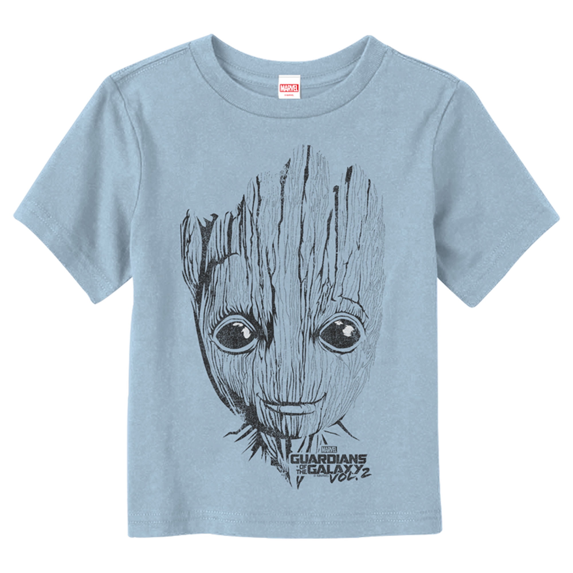 Toddler's Marvel Guardians of the Galaxy Vol. 2 Groot Face Graphic Tee ...