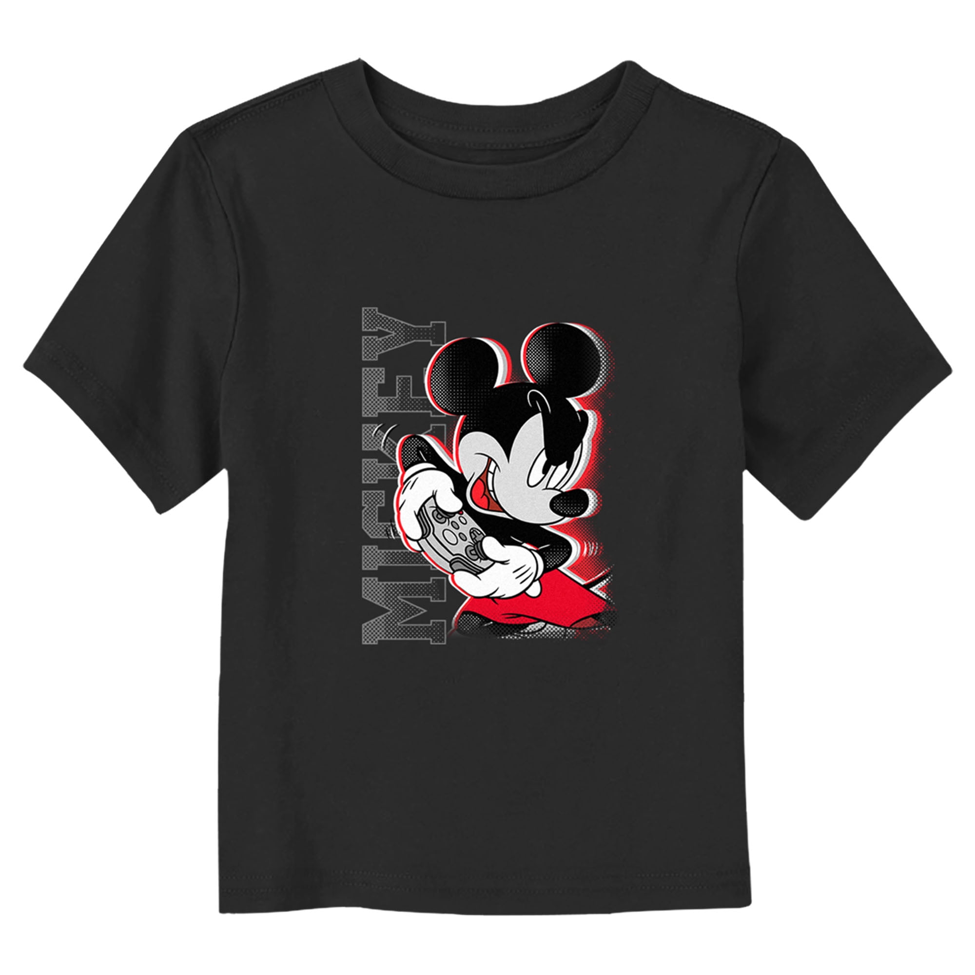 Toddler's Mickey & Friends Gamer Mickey Graphic Tee Black 2T - Walmart.com
