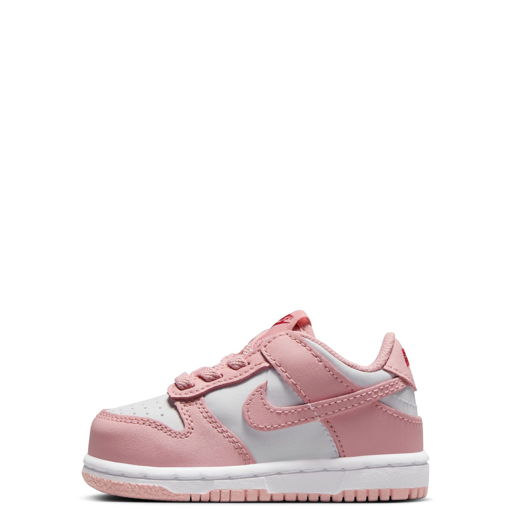 Toddler's Nike Dunk Low White/Pink Glaze-Pomegrante (HV0929 100) - 7 ...