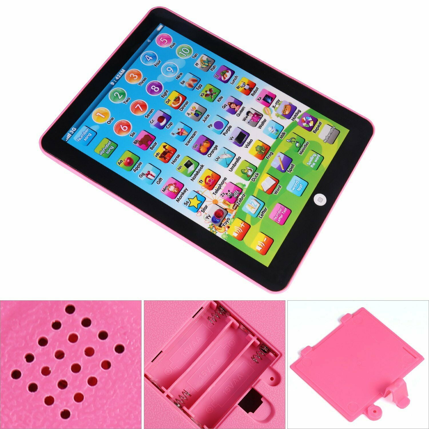 Educational Baby Tablet for 1-2 Year Old Toddlers - Bilingual Learning ...