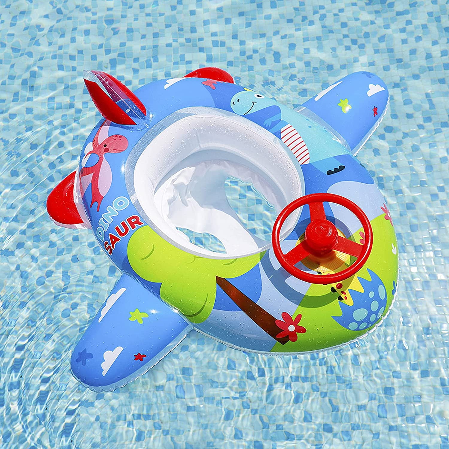 Toddlers Inflatable Pool Float Kids Girls Boys Float Seat Boat Baby ...