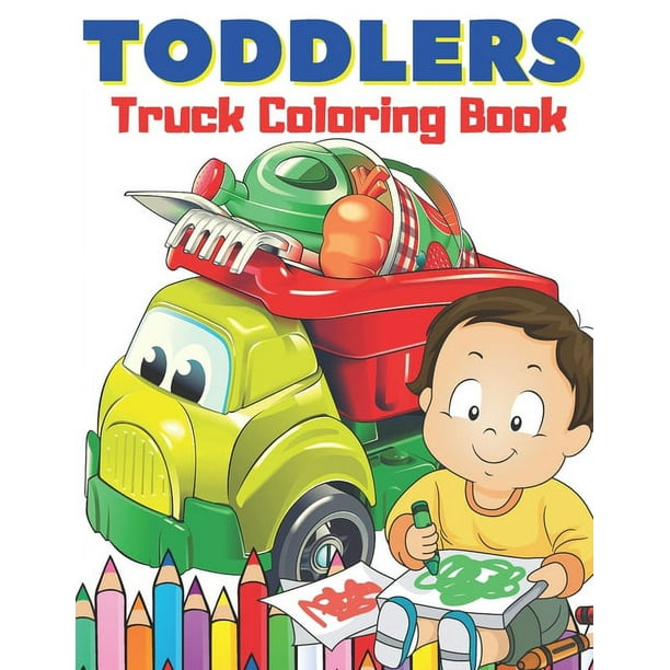 coloring book dump truck