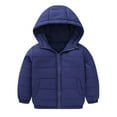Toddlers Winter Warm Jacket Outerwear Baby Coats with Hooded Baby Boys Girls Light Weight Puffer ...