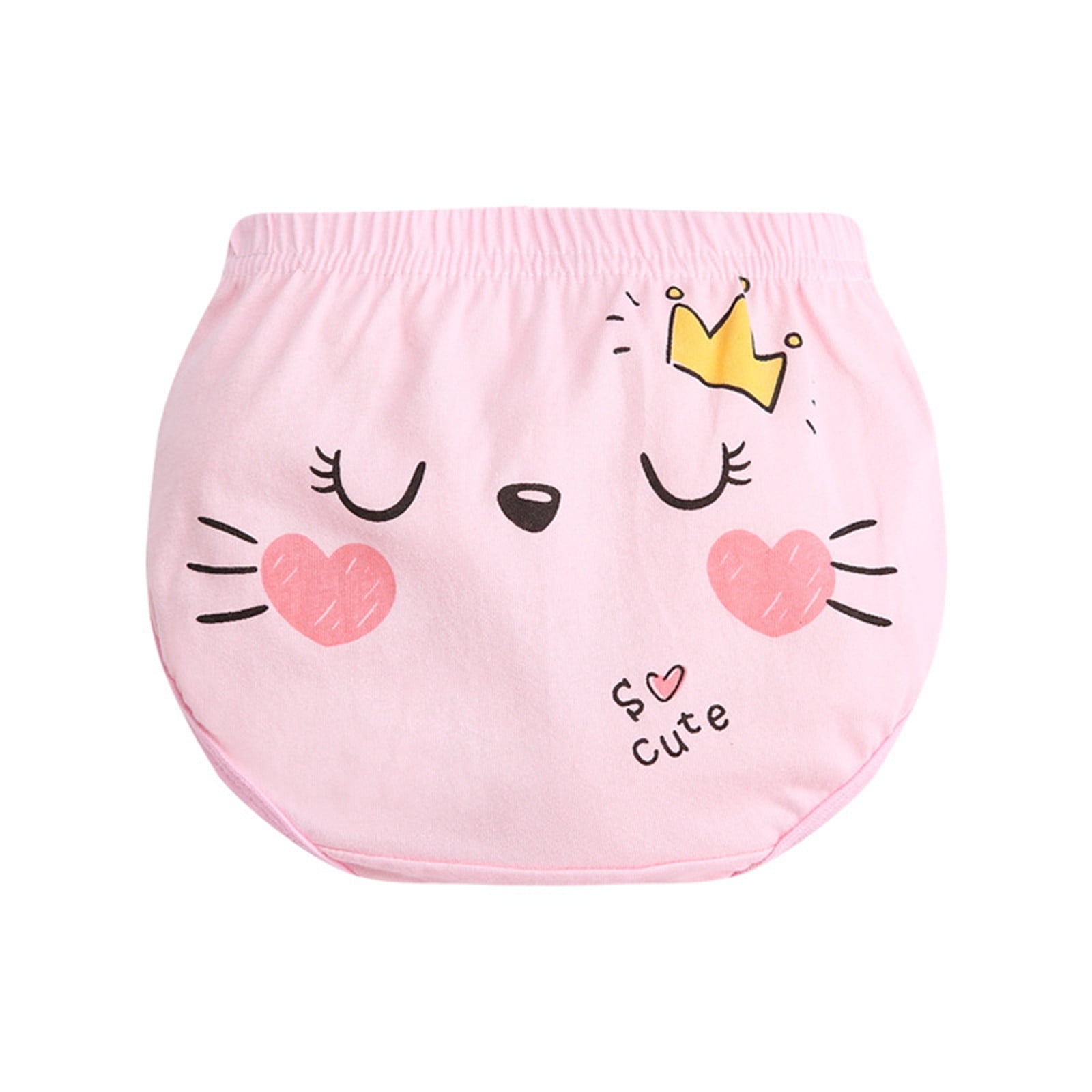 Toddlers' and Girls Underwear Baby Cotton Briefs Triangle Cartoon ...