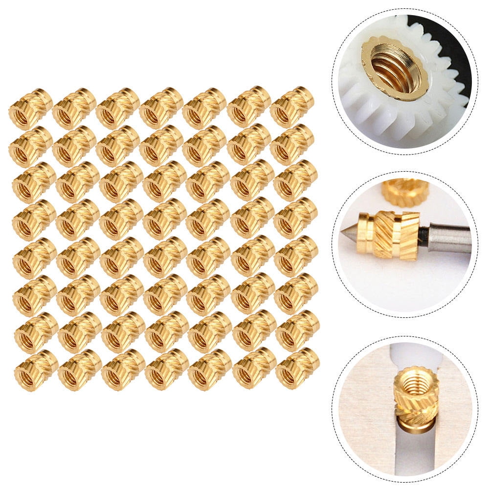 Toddmomy 100Pcs Heat-Resistant Insert Nuts for 3D Printing Projects ...