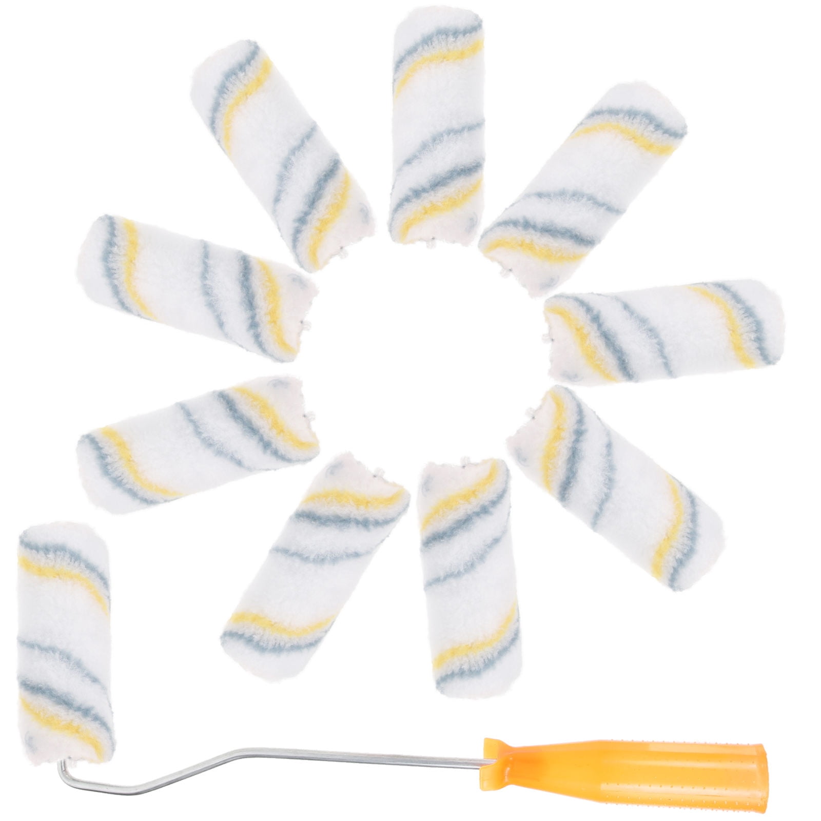 Toddmomy 21 Pcs Assorted Color Wool Small Paint Brushes for House Use ...