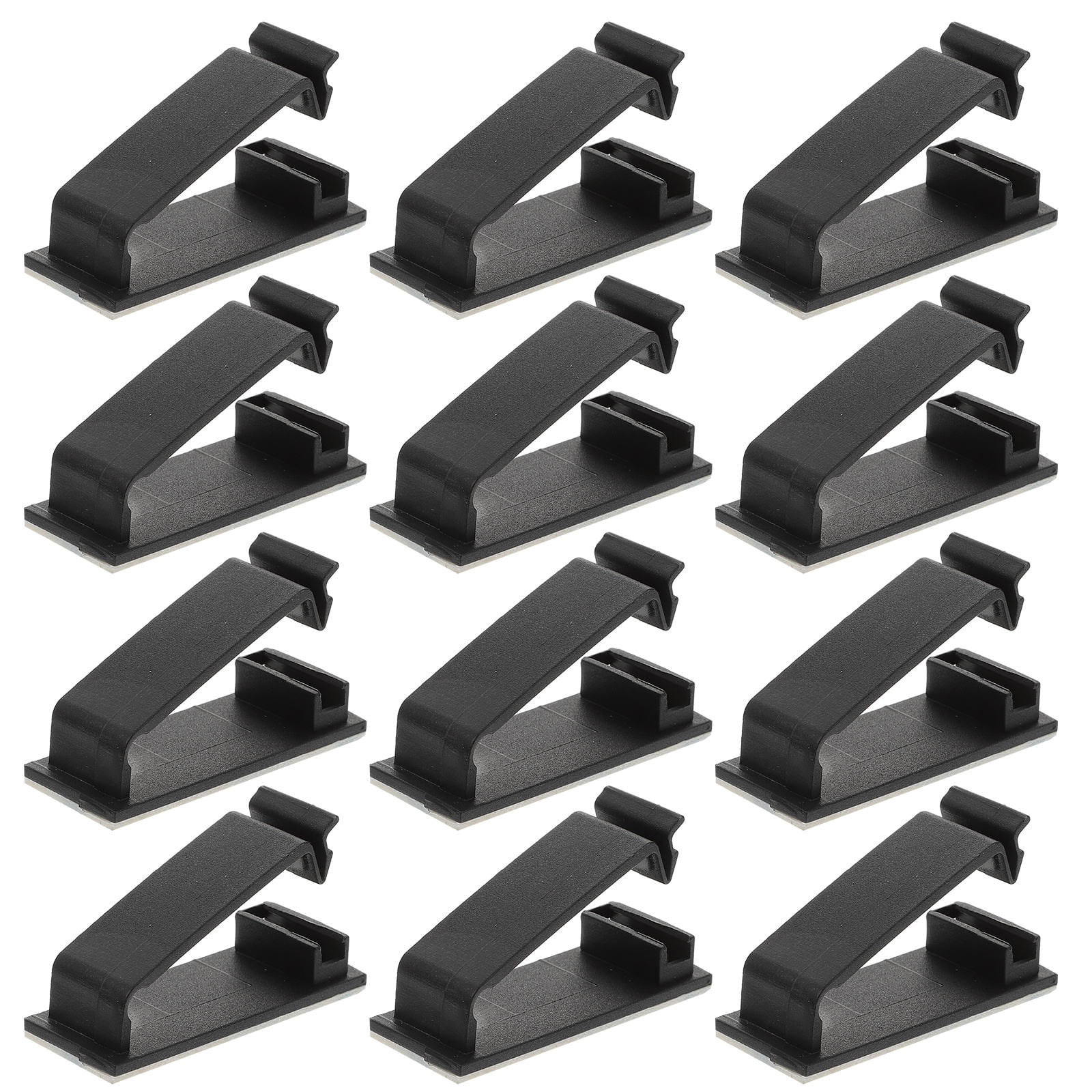 Toddmomy 50Pcs Wire Clamps for Cables with Adhesive Fixing 1.97x0.79x0 ...