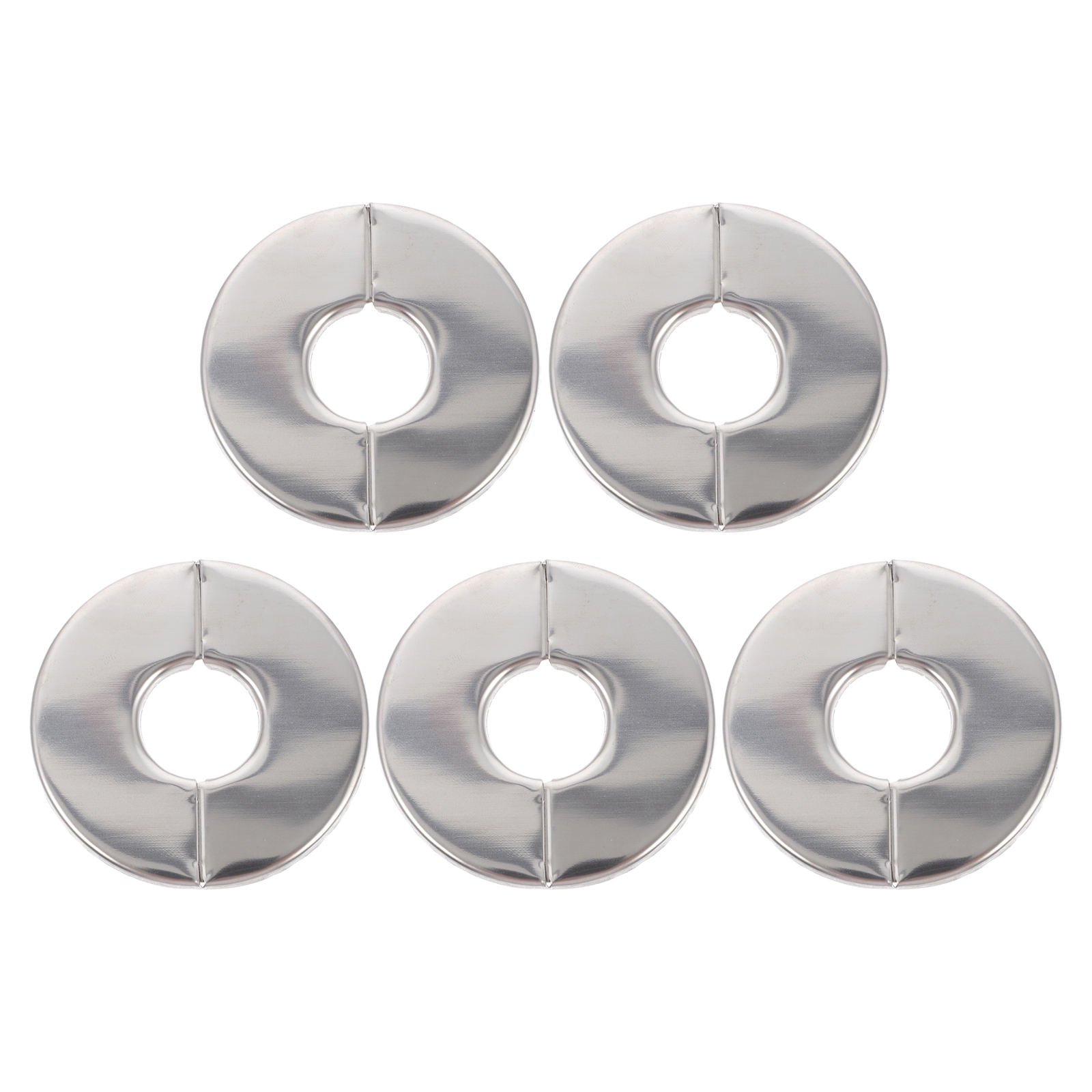 Toddmomy 5Pcs Practical Design Round Stainless Steel Cover for Pipeline ...