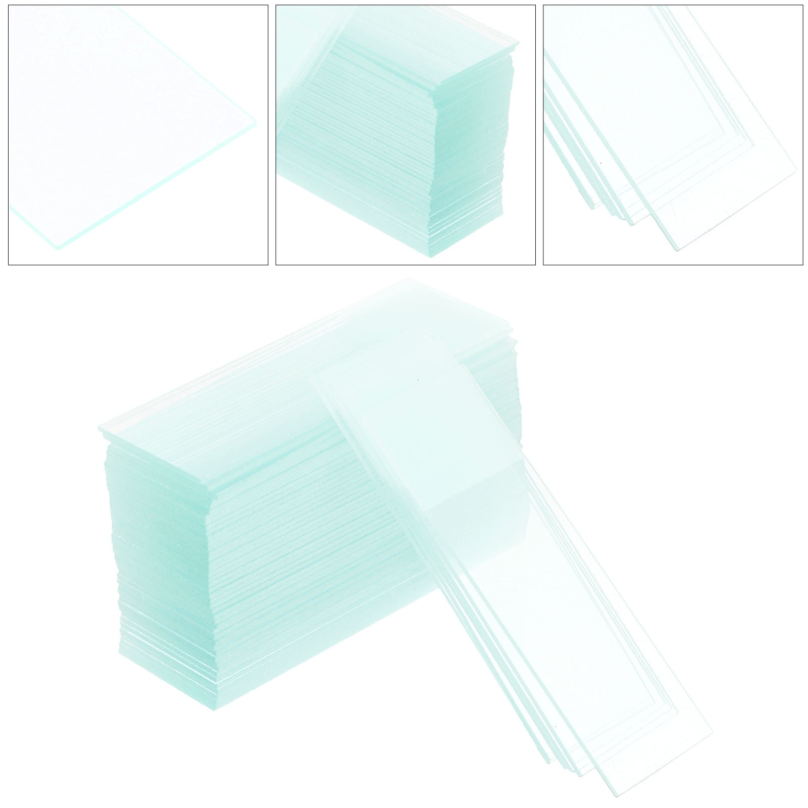 Toddmomy Glass Microscope Slides Total Slides For Education For Plants ...