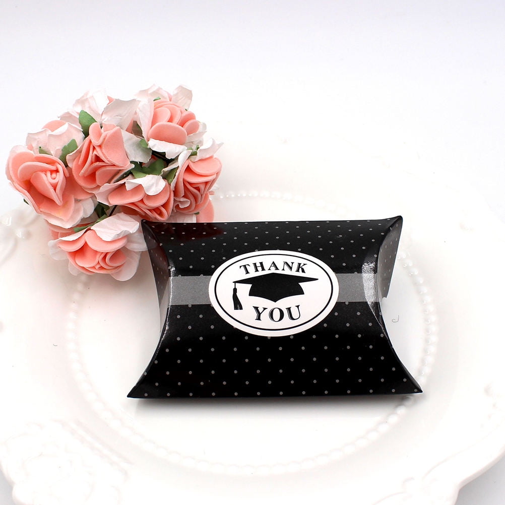 Toddmomy Graduation Candy Boxes 24Set Paper Storage for Candies ...