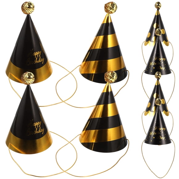 Celebrate with Colorful Birthday Cone Hats for Parties and Events