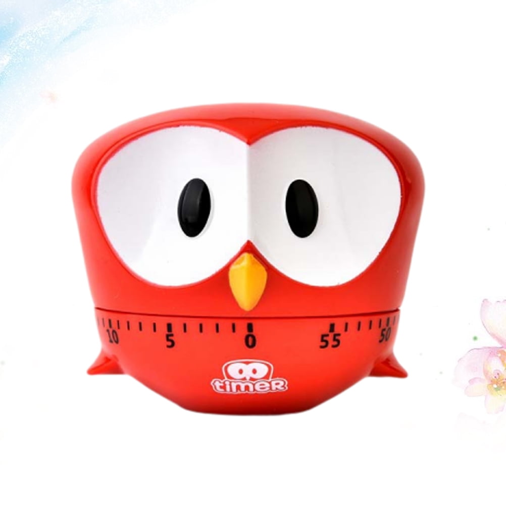 Toddmomy Retro Animal Timer Cute Cartoon Chef Design Mechanical Kitchen ...