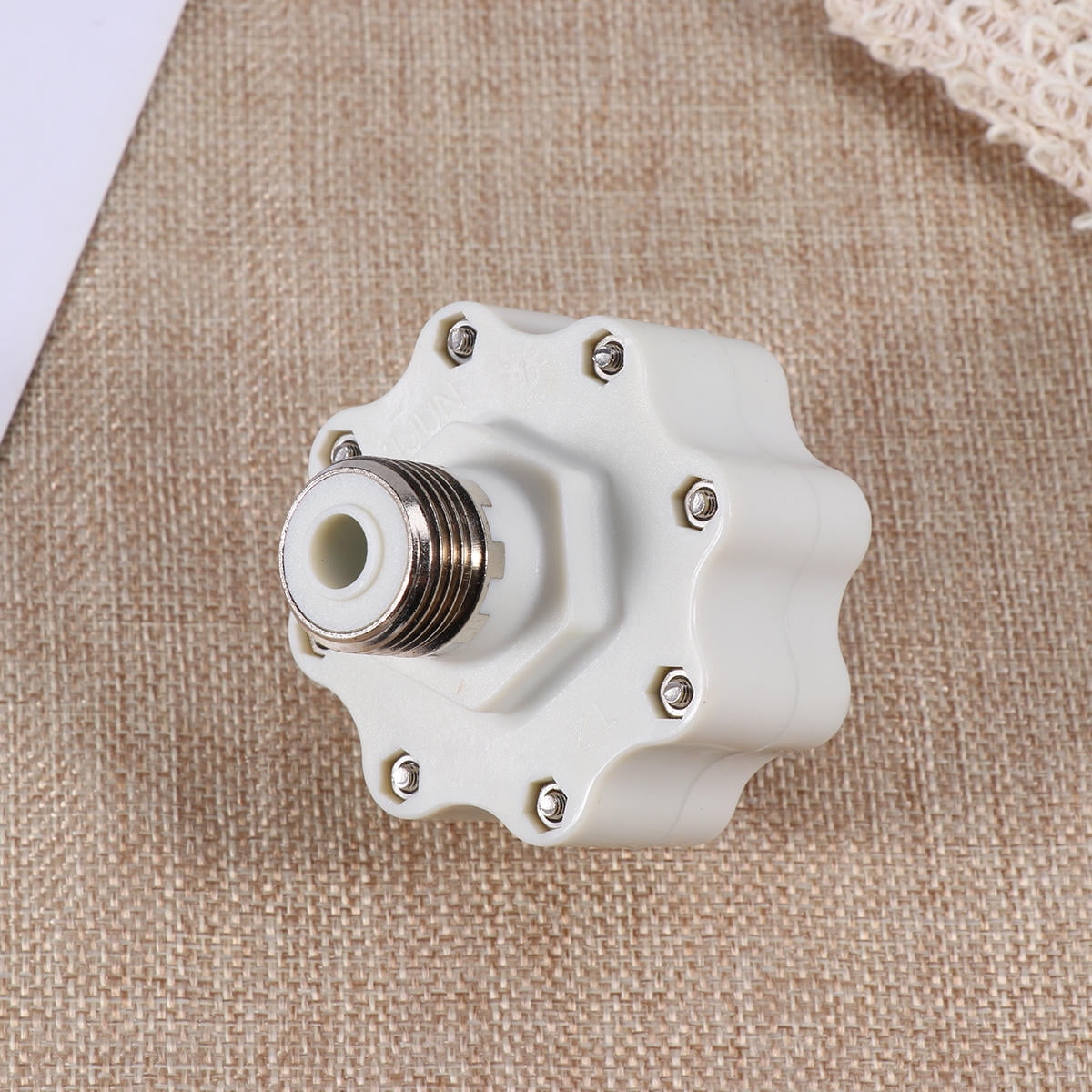 Toddmomy White PBT Copper Electric Insulation Wall 6.2X6.2X2.7in Accessory For Portable Heater ...