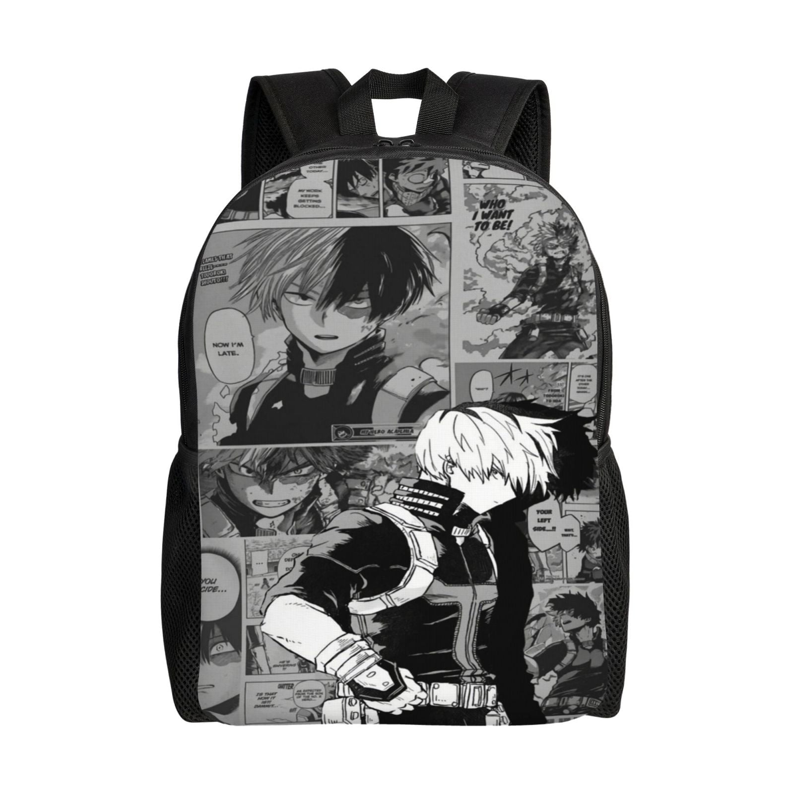 Todoroki Shoto Anime Backpack Cartoon Travel Bags 3D Printed Casual ...