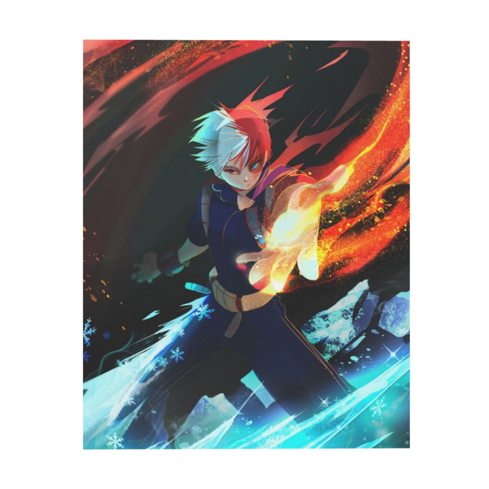 Todoroki Shoto My Hero Academia Canvas Decorative Poster Art Picture ...
