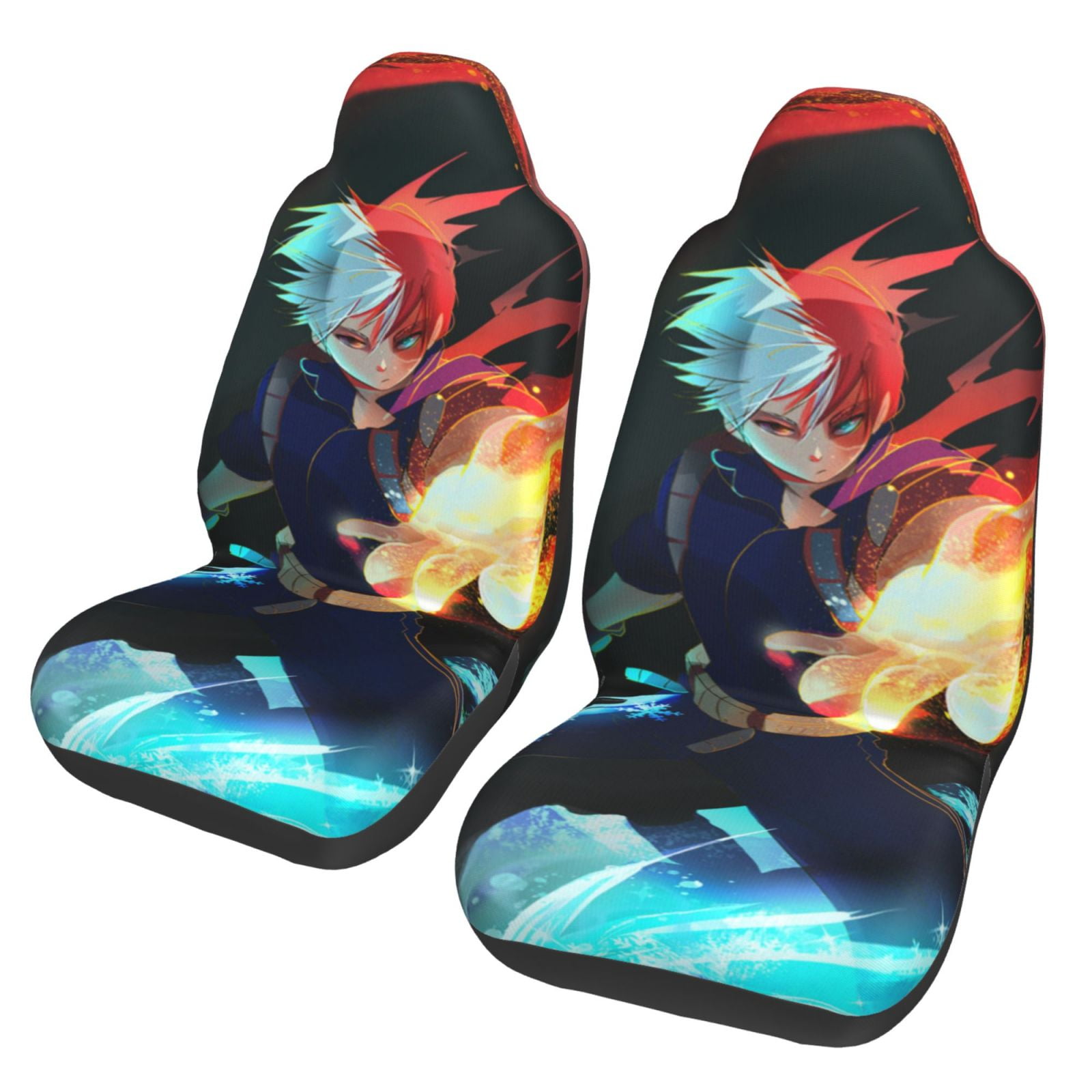 Todoroki Shoto My Hero Academia Car Seat Covers Accessories Vehicle ...