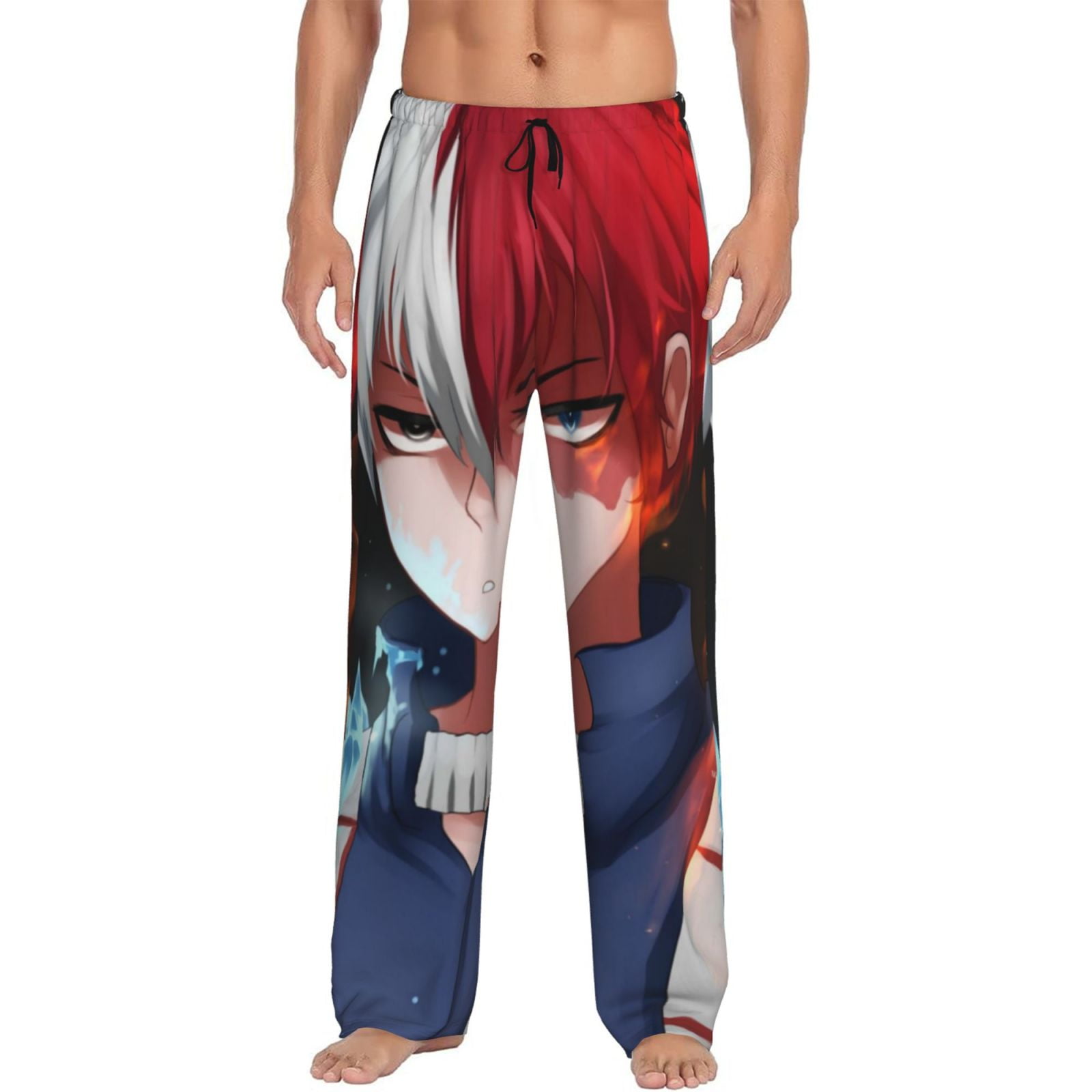 Todoroki Shoto My Hero Academia Men's Pajama Pants With Pockets Lounge ...