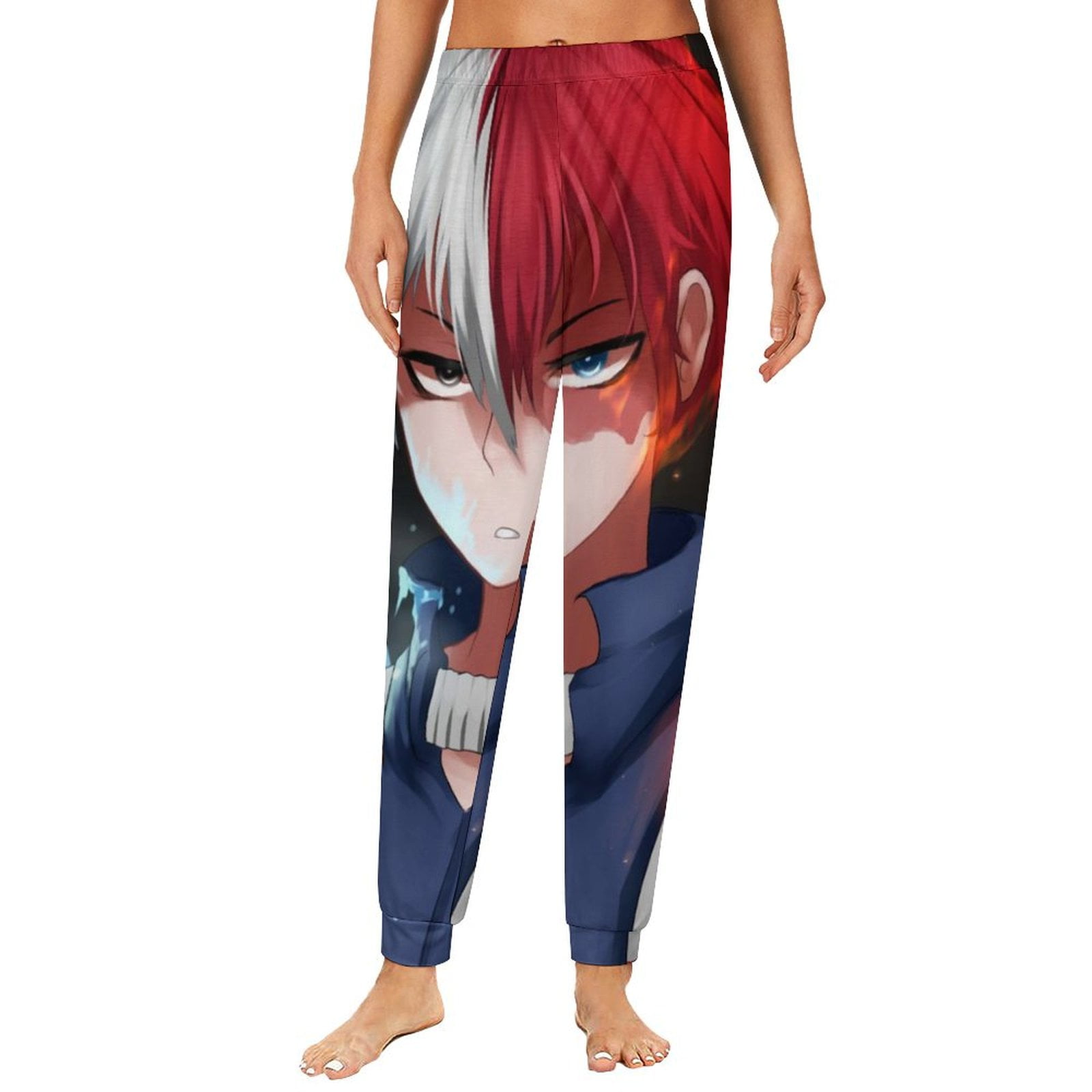 Todoroki Shoto My Hero Academia Pajama Bottoms for Women Novelty Lounge ...
