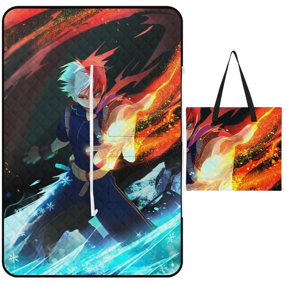 Todoroki Shoto My Hero Academia Picnic Mat Sandproof Waterproof ...