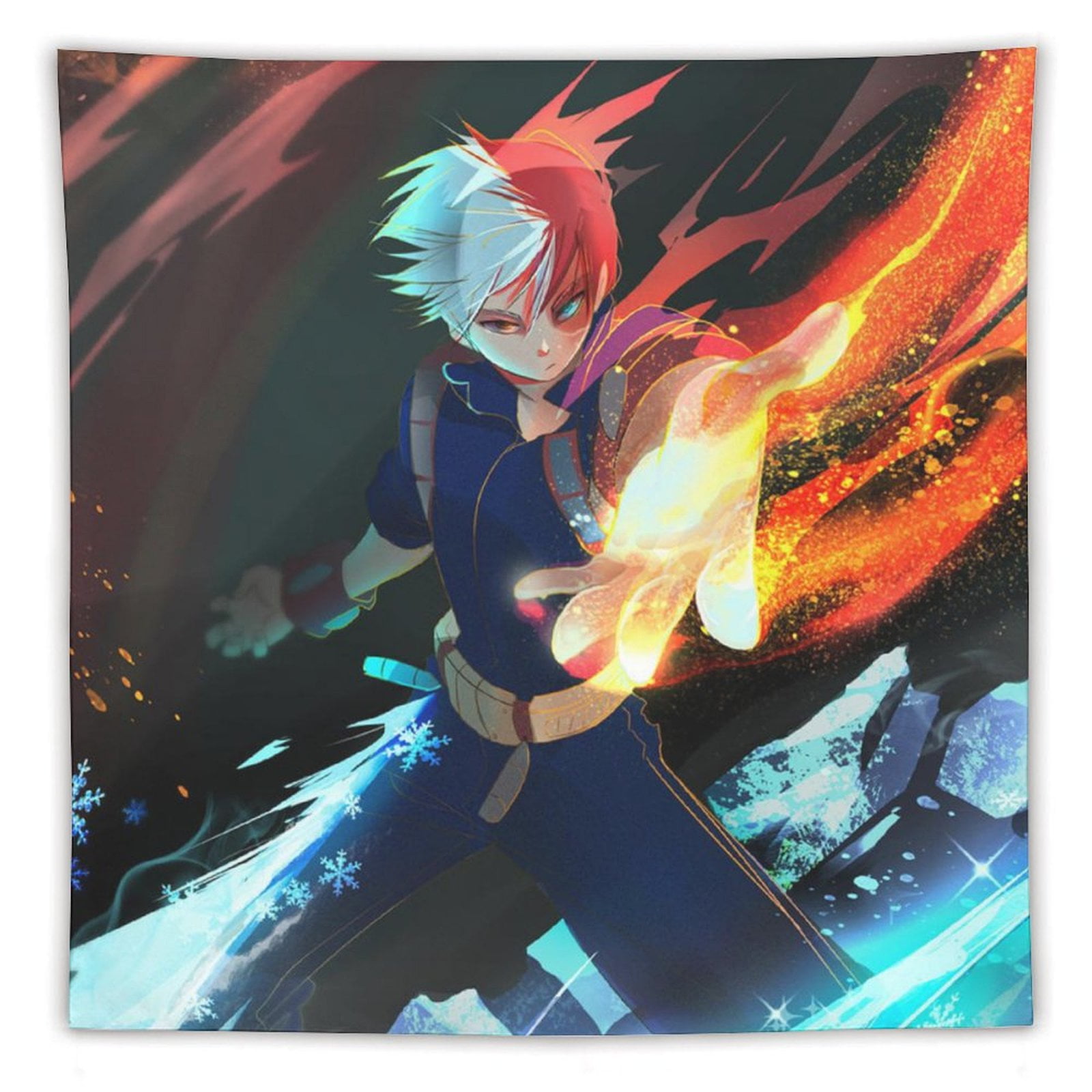 Todoroki Shoto My Hero Academia Tapestry Luxury Wall Hanging Tapestries ...