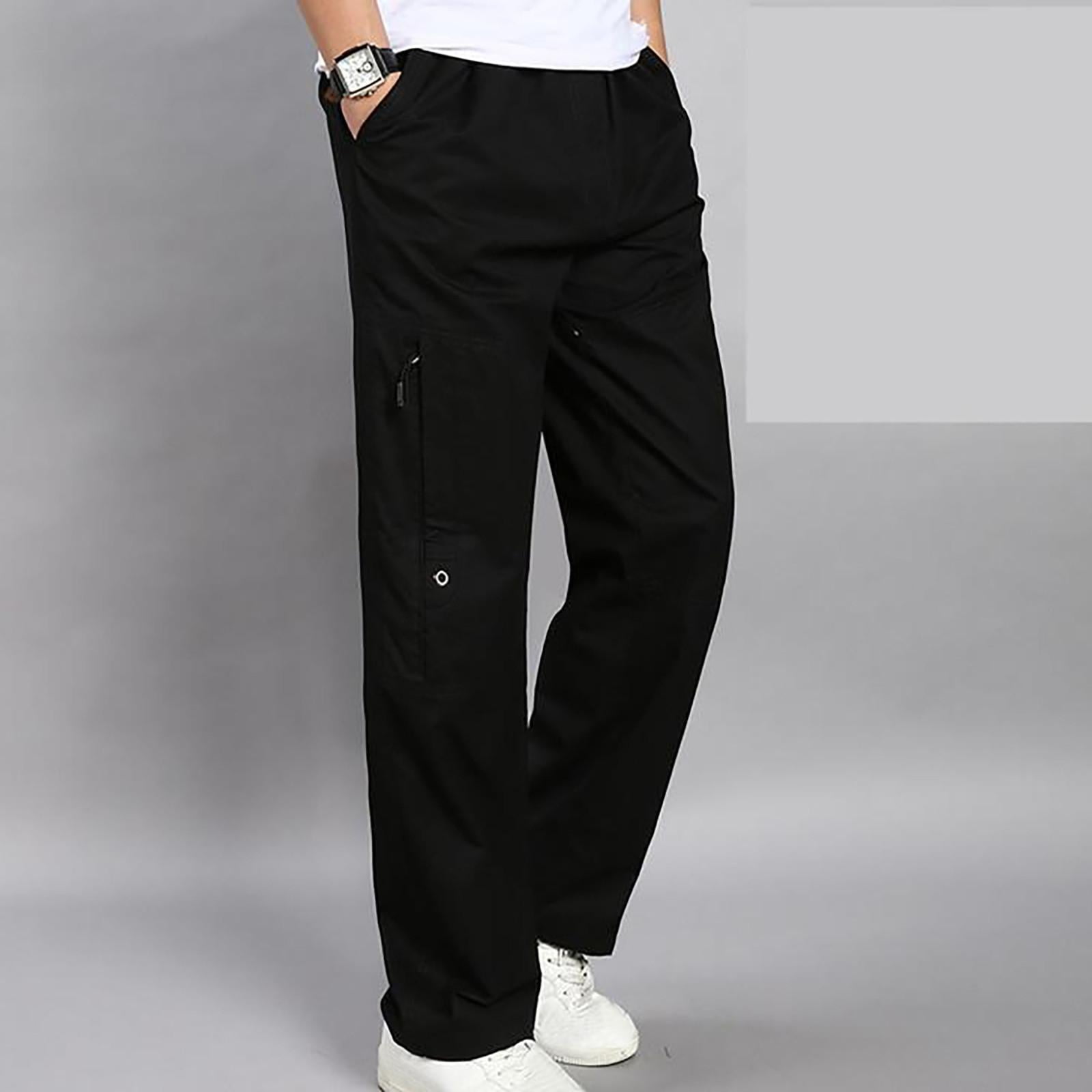 Todqot Men's Cargo Pants- Stretch Multiple Pockets Abrasion Resistant ...