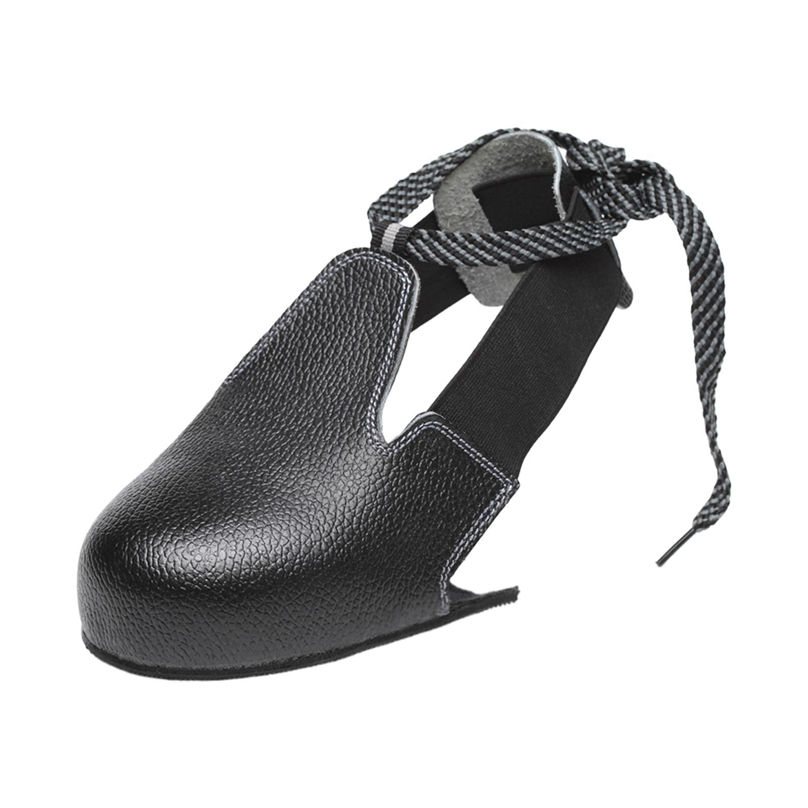 Toe Cap Safety Shoe Cover Anti Smash Guard Steel Liner Adjustable Strap ...