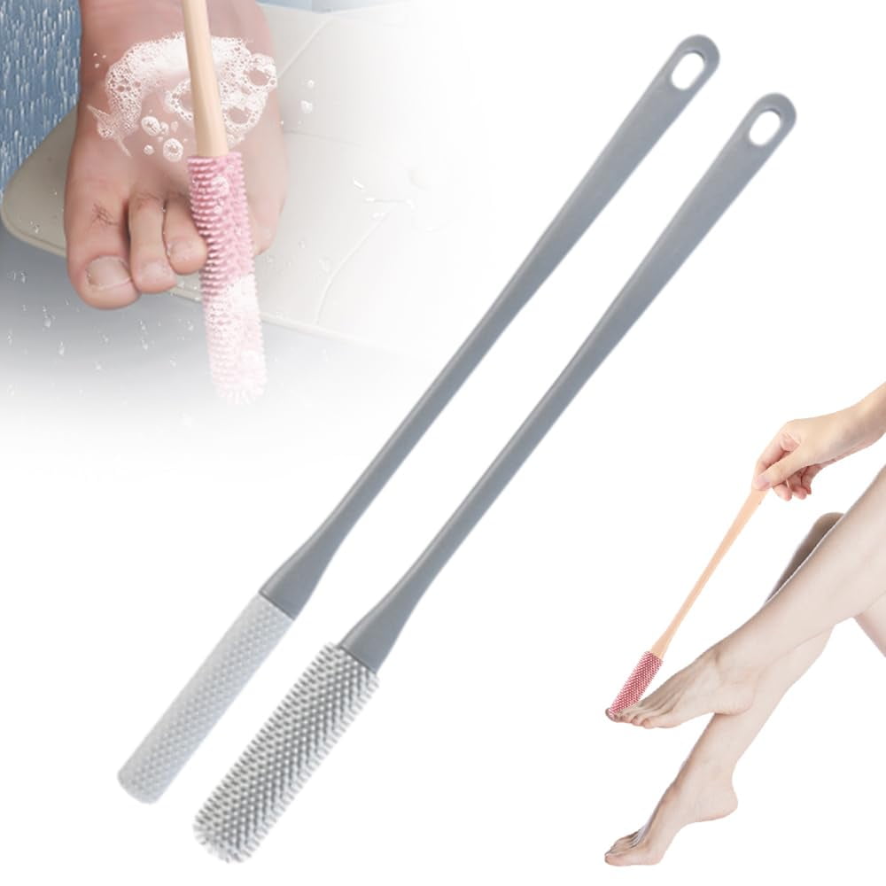Toe Gap Cleaning Brush Long Handle,15.7" Toe Gap Cleaning Brush,Foot ...
