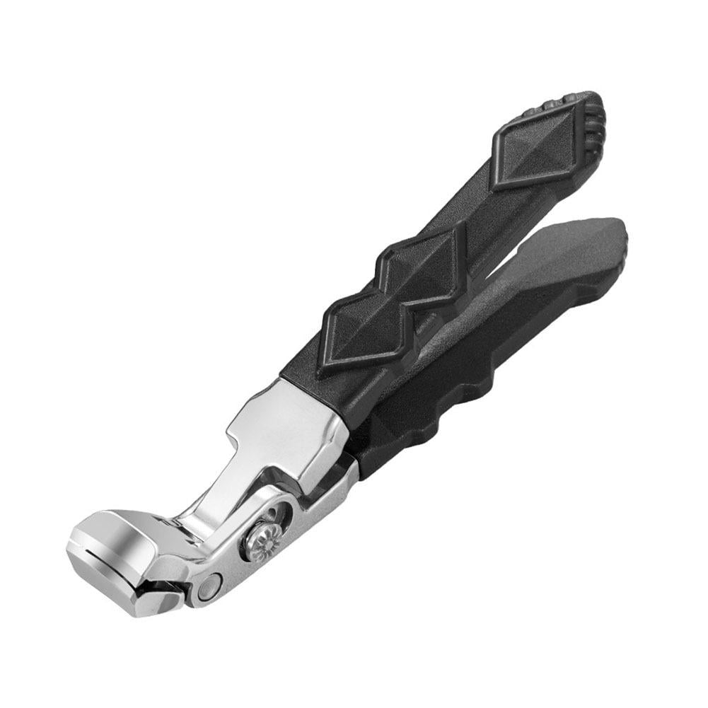 Toe Nail Clippers, Black Anti-Slip Gear Lock Nail Clipper Set for Thick ...