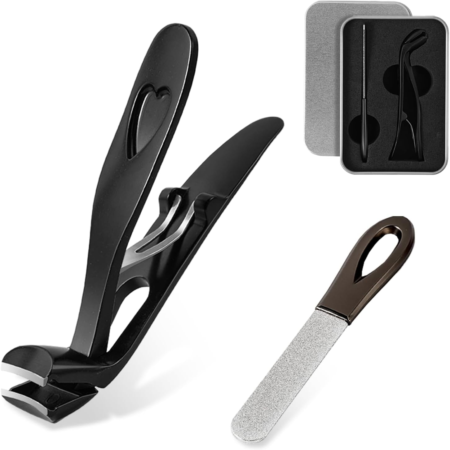 Toe Nail Clippers for Men,Lux German Grip Nail Clippers for Seniors ...