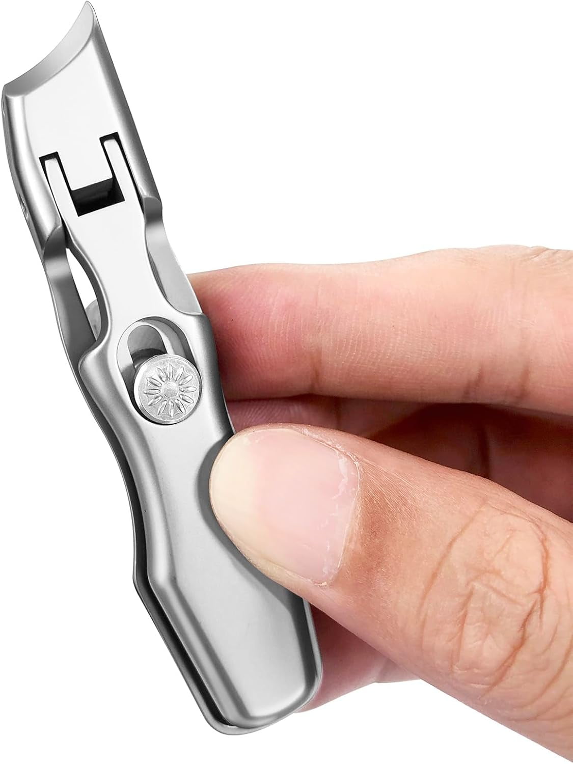 Toe Nail Clippers for Men Thick Ingrown Toenails Large Wide Jaw Opening ...