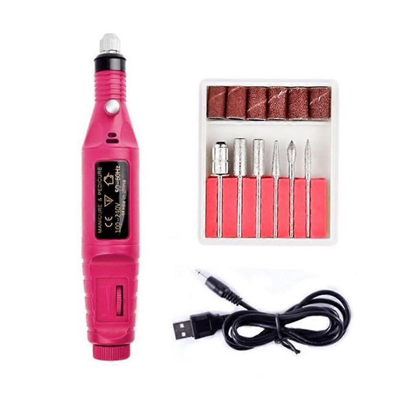 Professional Electric Toe Nail Grinder with File Care Tools and ...