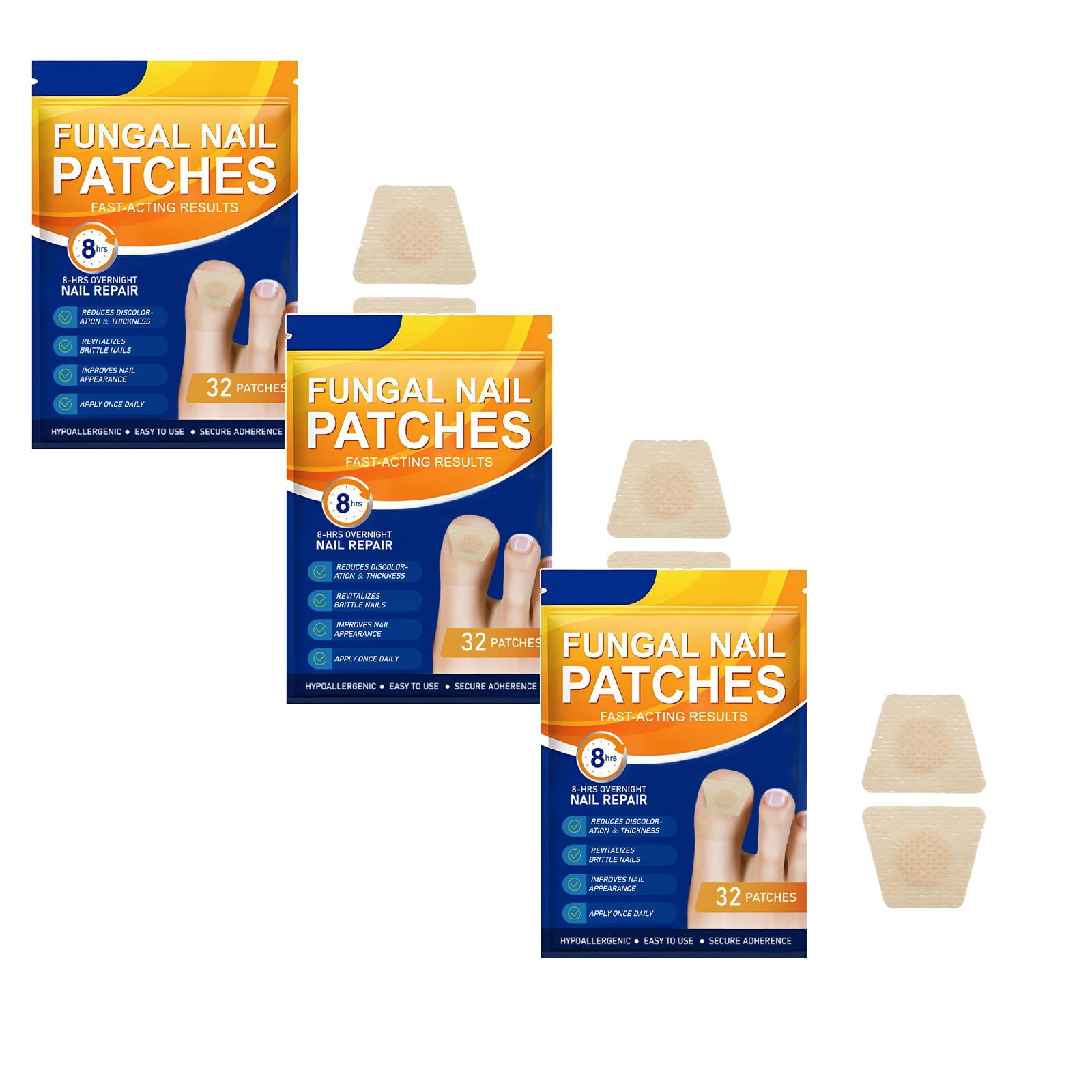 Toe Nail Patch Repairing Damaged Toenail Nail Care Easy To Use for Men ...