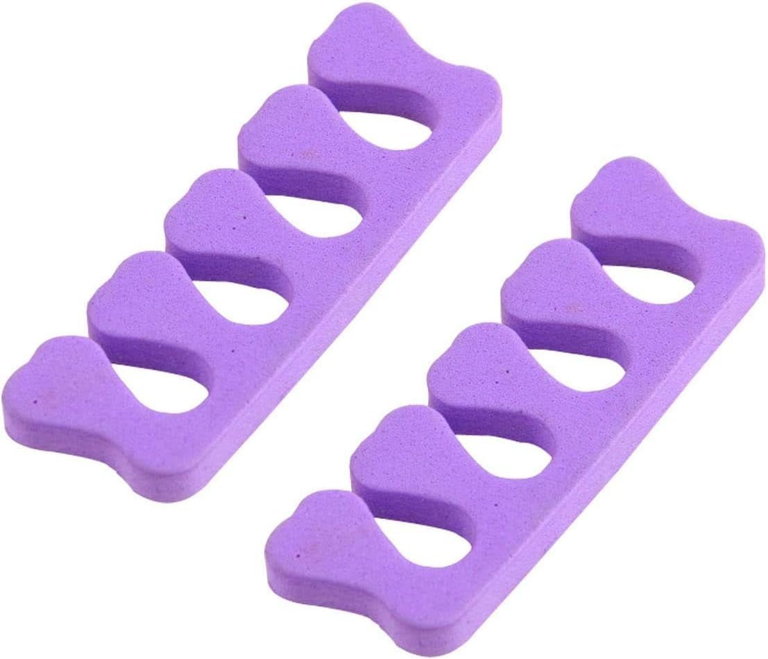 Toe Nail Separators Painting Art Pedicure Soft Foam Set Sponge Manicure ...