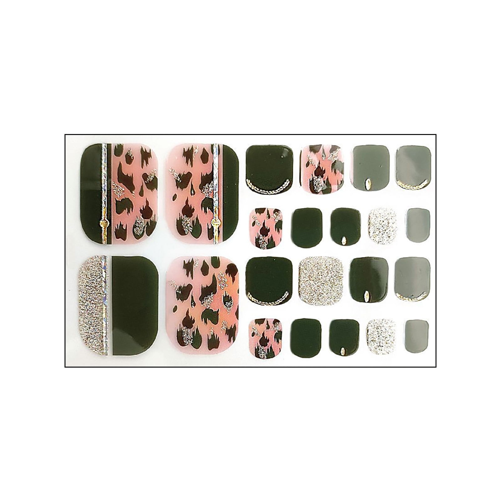 Toe Nail Stickers Summer Toe Nail Stickers Nail Stickers Nail Stamper ...