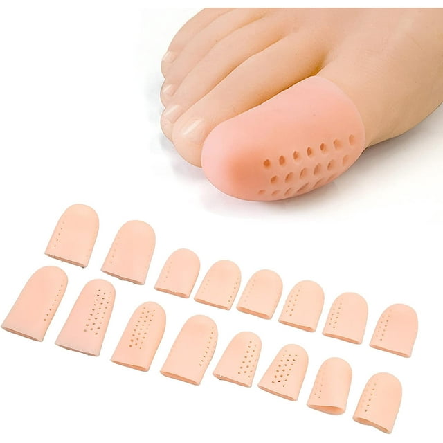 Toe Protectors, Silicone Toe Cot Soft Wear Resistant Hole Design ...