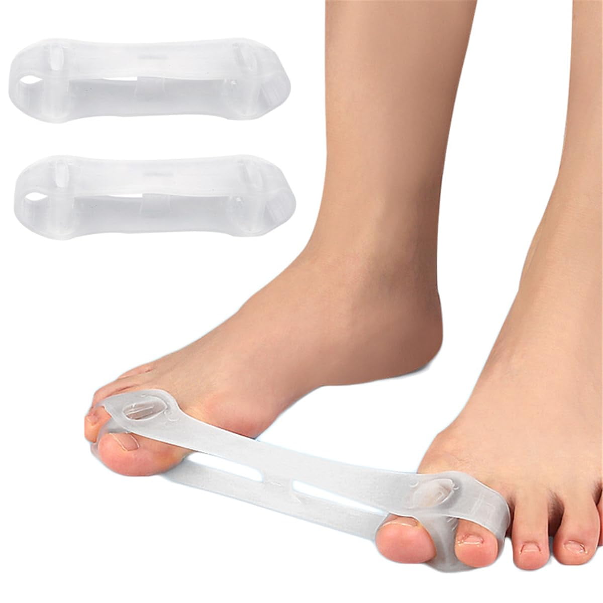 Toe Resistance Bands for Bunion, Gel Bunion Corrector Big Toe Stretcher ...