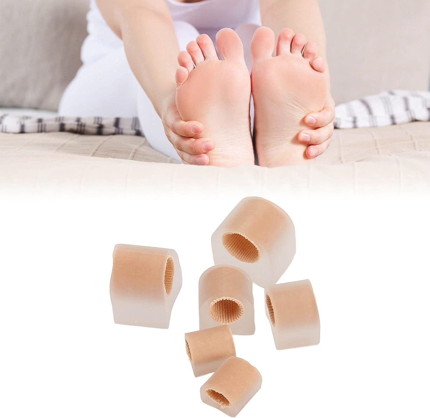 Toe Separator, 3 Pair Toe Separator Preventing Friction Safe Bunion ...