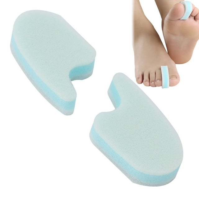 Toe Separator, Foam Toe Separators, Bunion Corrector ,Breatheable Foam Toe Spacers Pain Relief ...