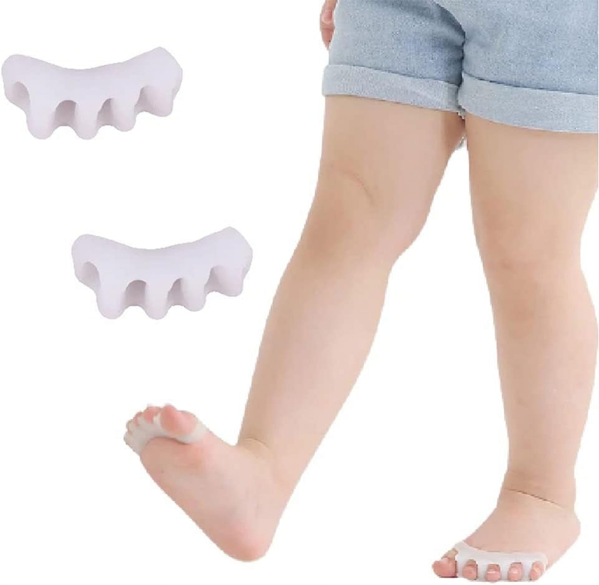 Toe Separator Gel for Child, Toe Straightener Bunion Corrector for ...