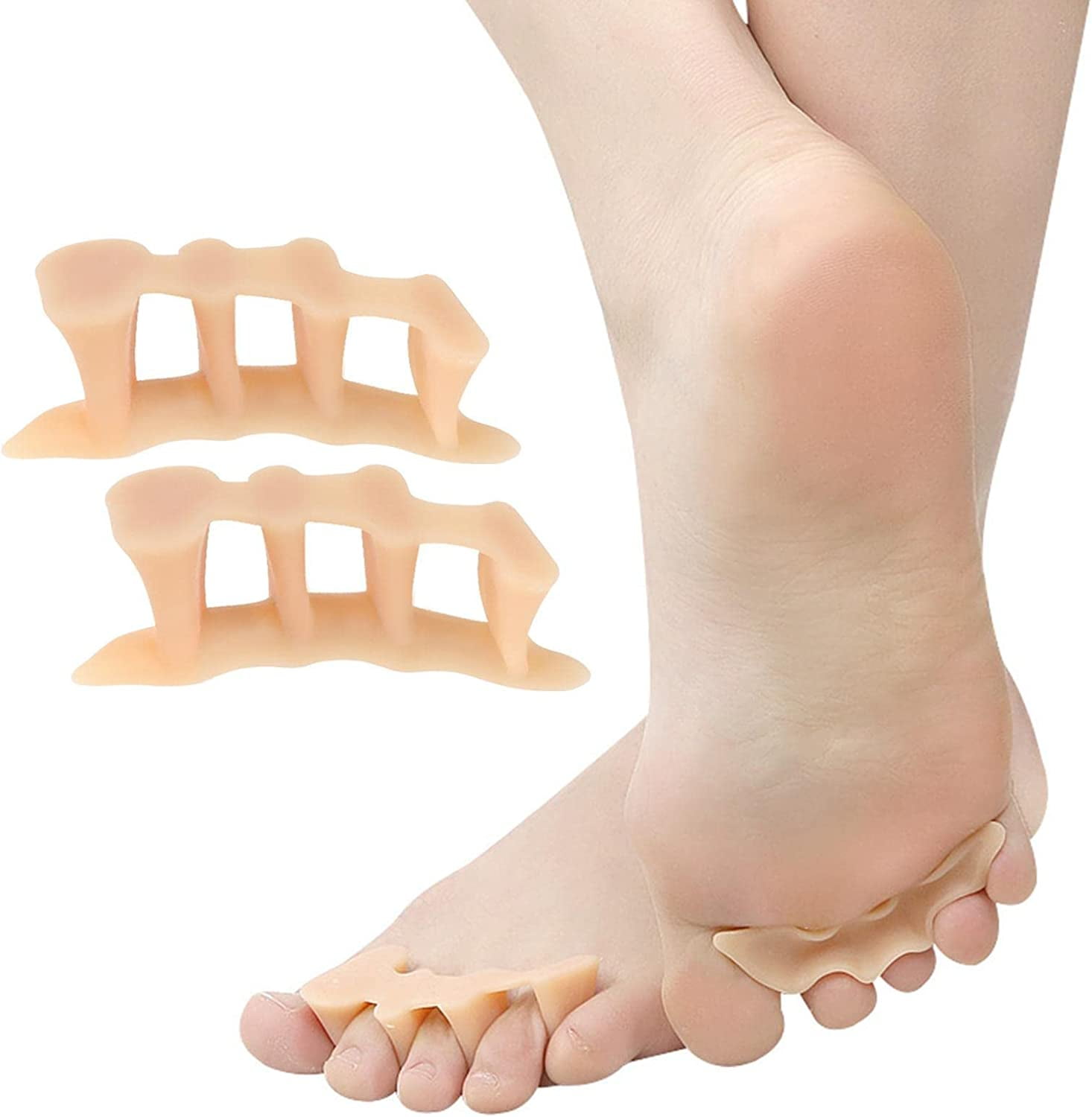 Toe Separator | Hammer Toe Straightener and Corrector - Lightweight ...