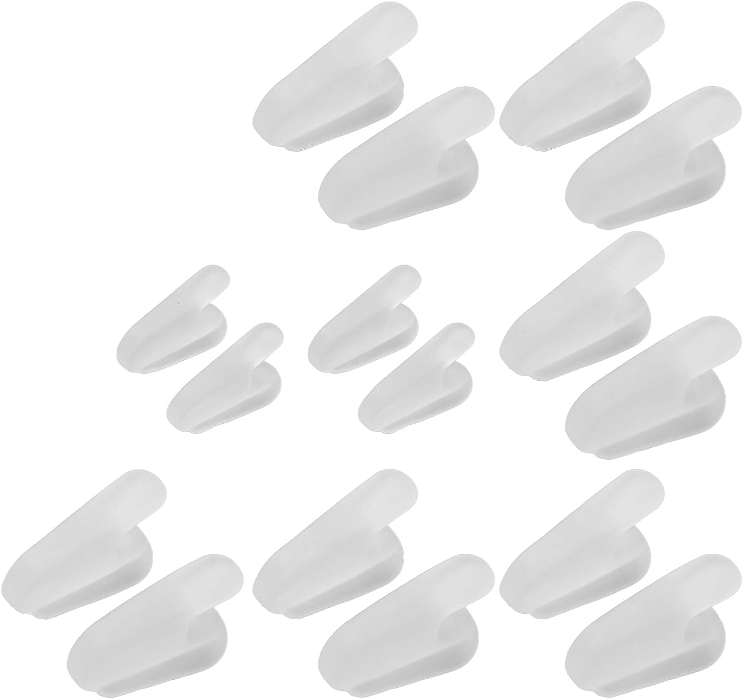 Toe Corrector, Soft Silicone Elastic Toe Separator for Big Toe ...