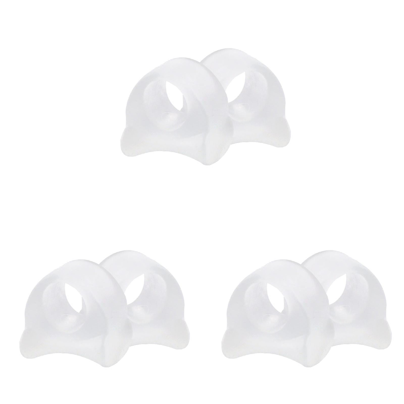 Toe Separators For Overlapping Toes Clear Gel Hammer Toe Straighteners ...