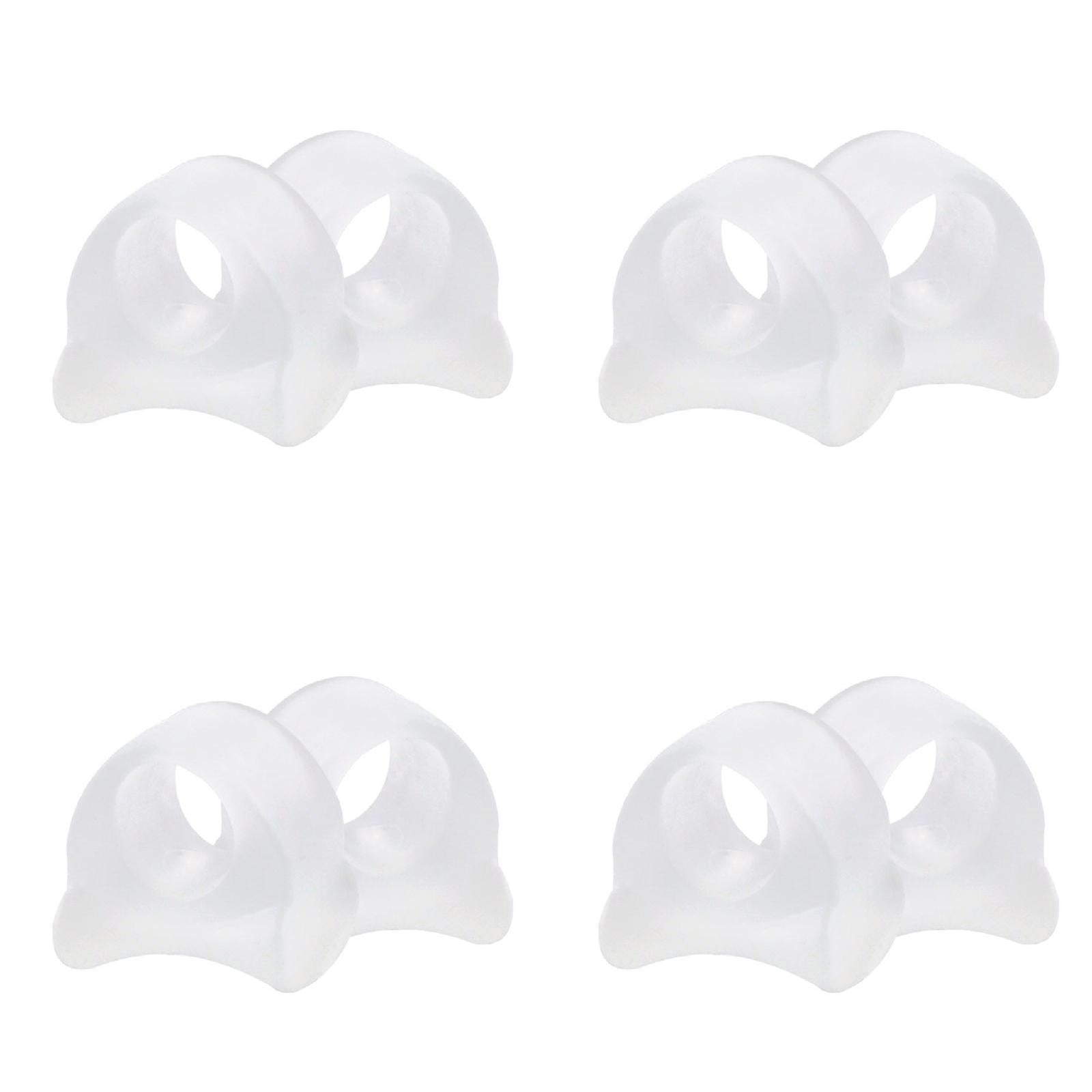 Toe Separators For Overlapping Toes Clear Gel Hammer Toe Straighteners ...